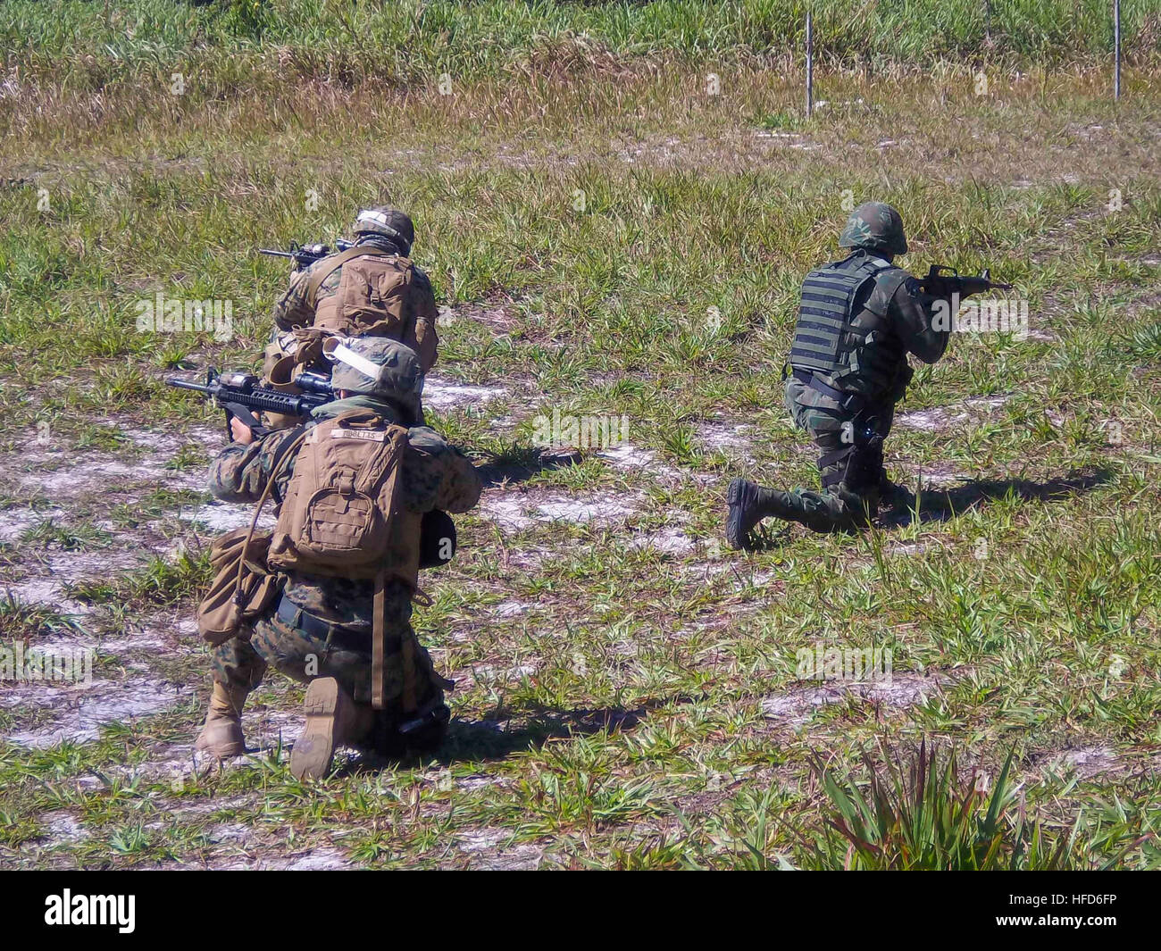 U.S. Marines with Special Purpose Marine Air Ground Task Force South ...