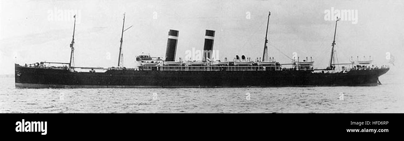SS Kroonland before World War I Stock Photo - Alamy