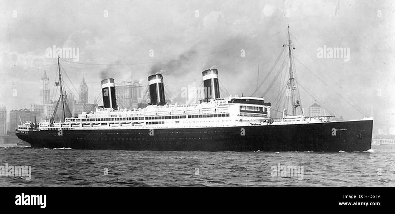 SS Leviathan 1913 Stock Photo - Alamy