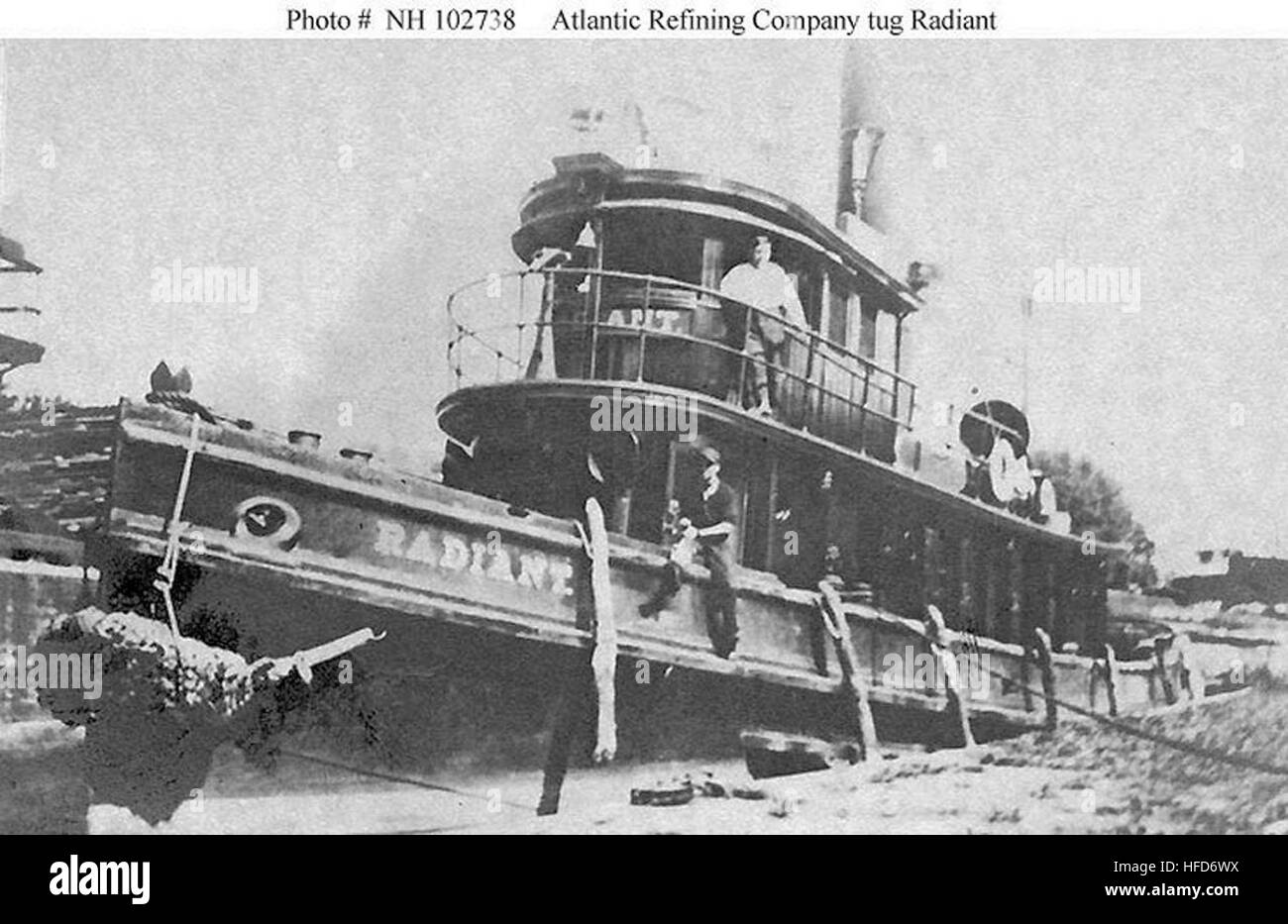 Commercial navigation vessel service Black and White Stock Photos ...