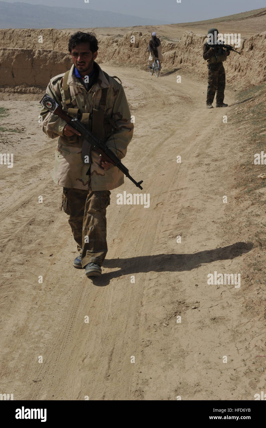 Afghan Local Police and Afghan Nation Army Special Forces Commandos ...