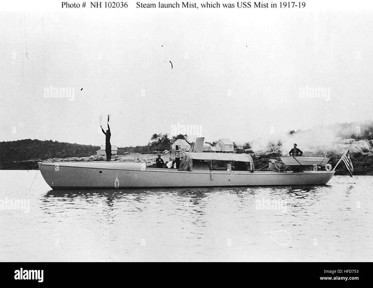 Small motor launch Black and White Stock Photos & Images - Alamy
