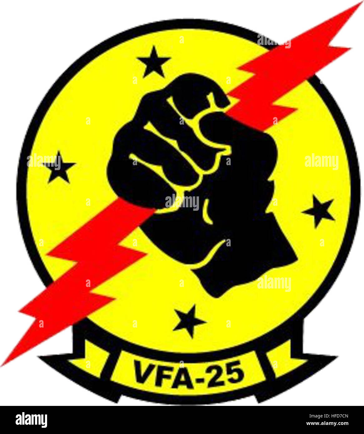 Strike Fighter Squadron 25 (US Navy) insignia 2015 Stock Photo - Alamy