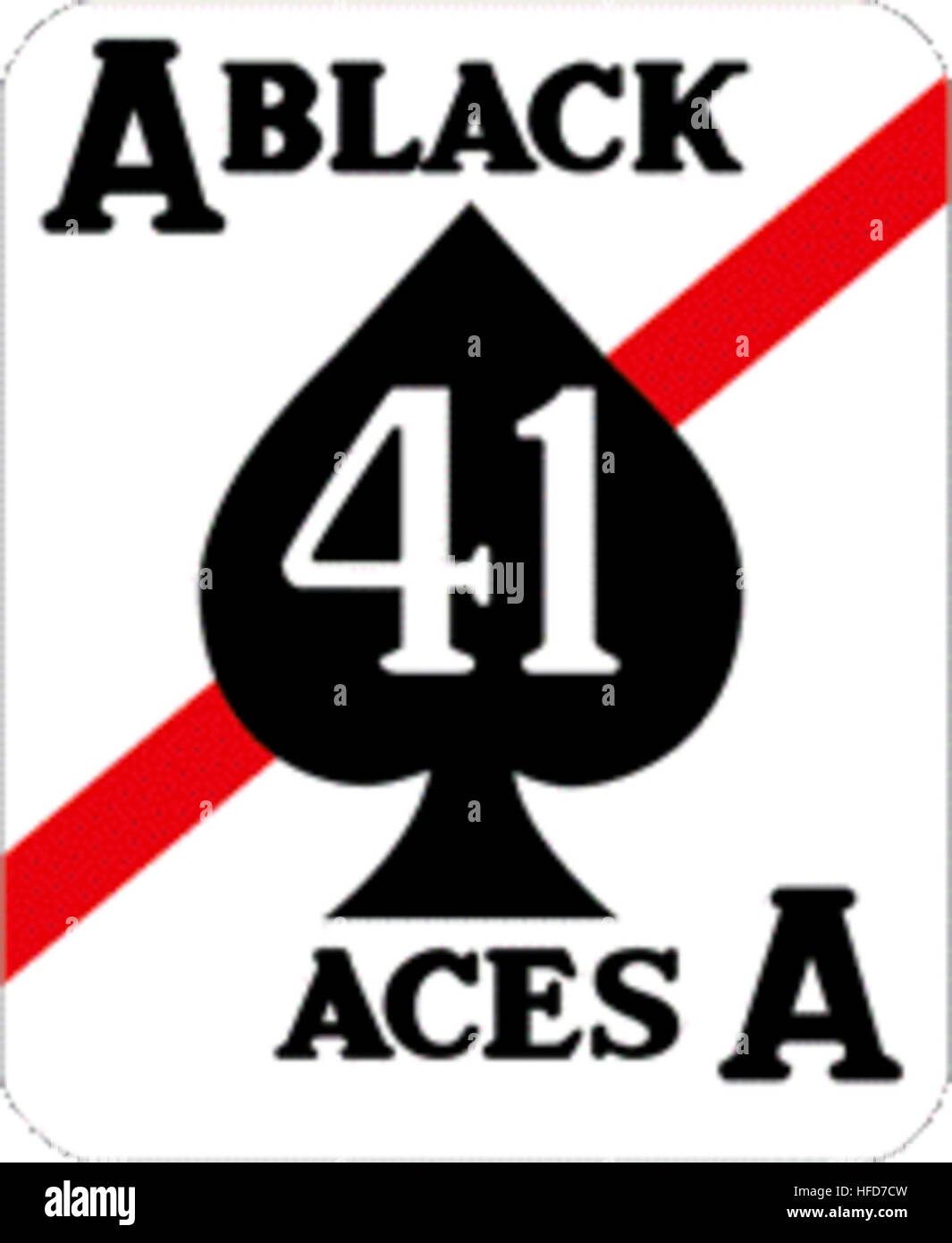 Strike Fighter Squadron 41 (US Navy) insignia 2015 Stock Photo - Alamy