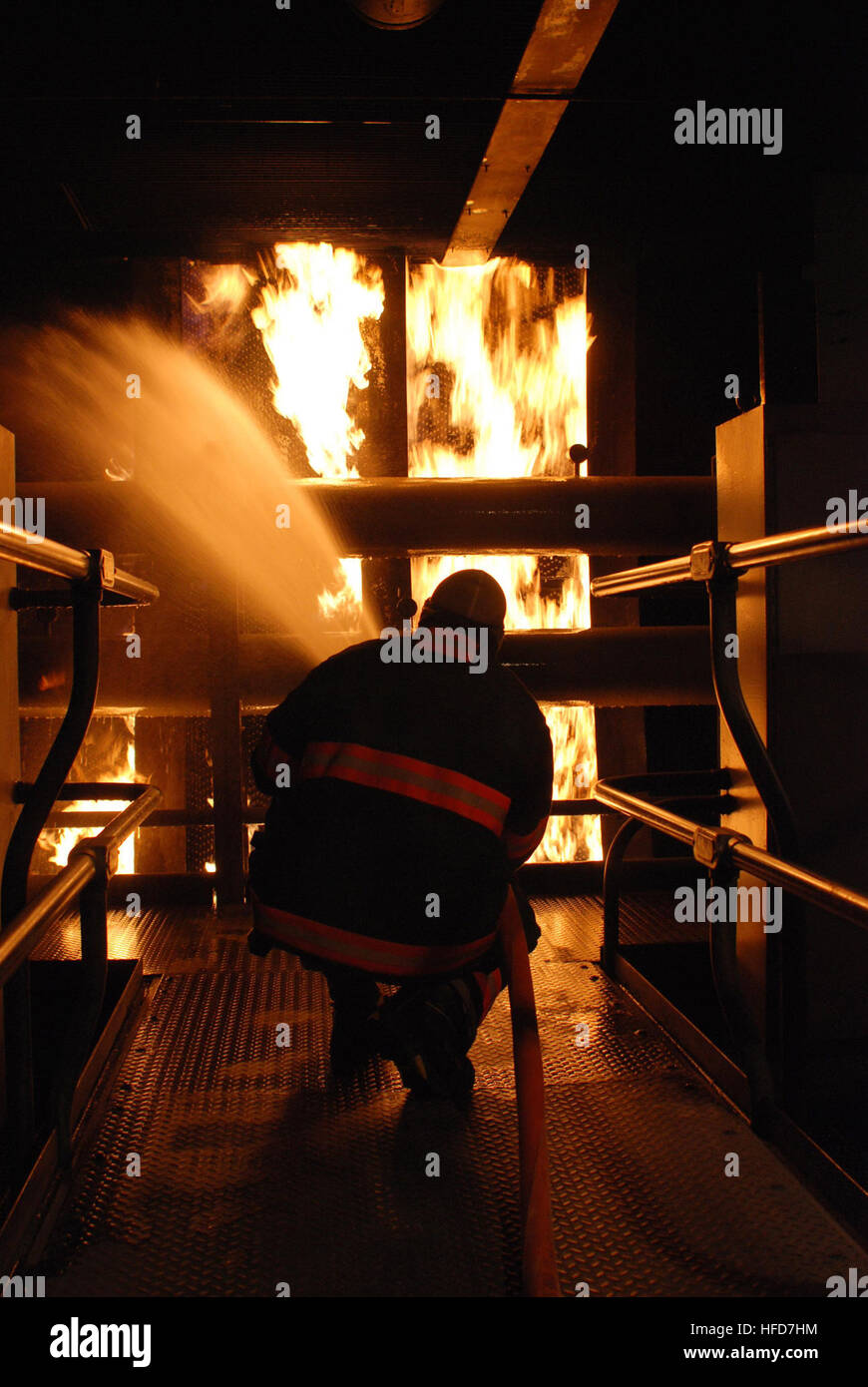 Petty Officer 1st Class Patrick Demaris, machinist's mate, a Naval ...