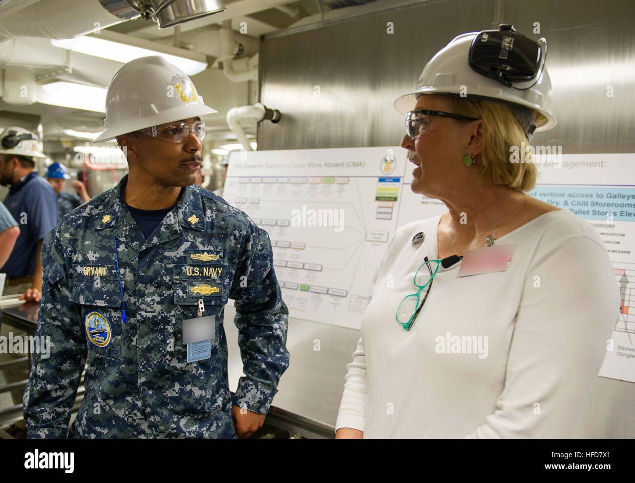 NEWPORT NEWS, Va. (June 15, 2015) Pre-Commissioning Unit Gerald R. Ford ...