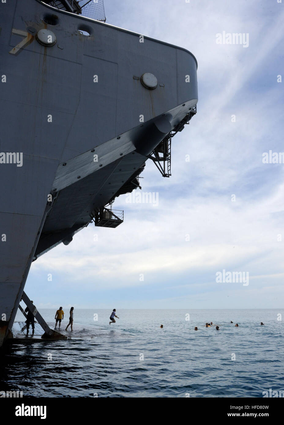 Service members embarked aboard the multipurpose amphibious assault ...