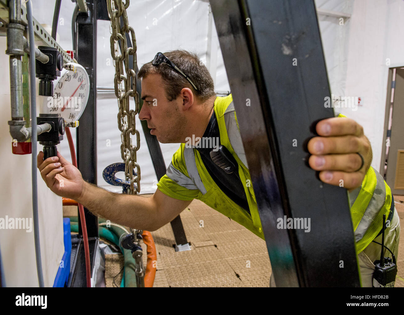 The Field Deployable Hydrolysis System aboard MV Cape Ray (T-AKR 9679 ...