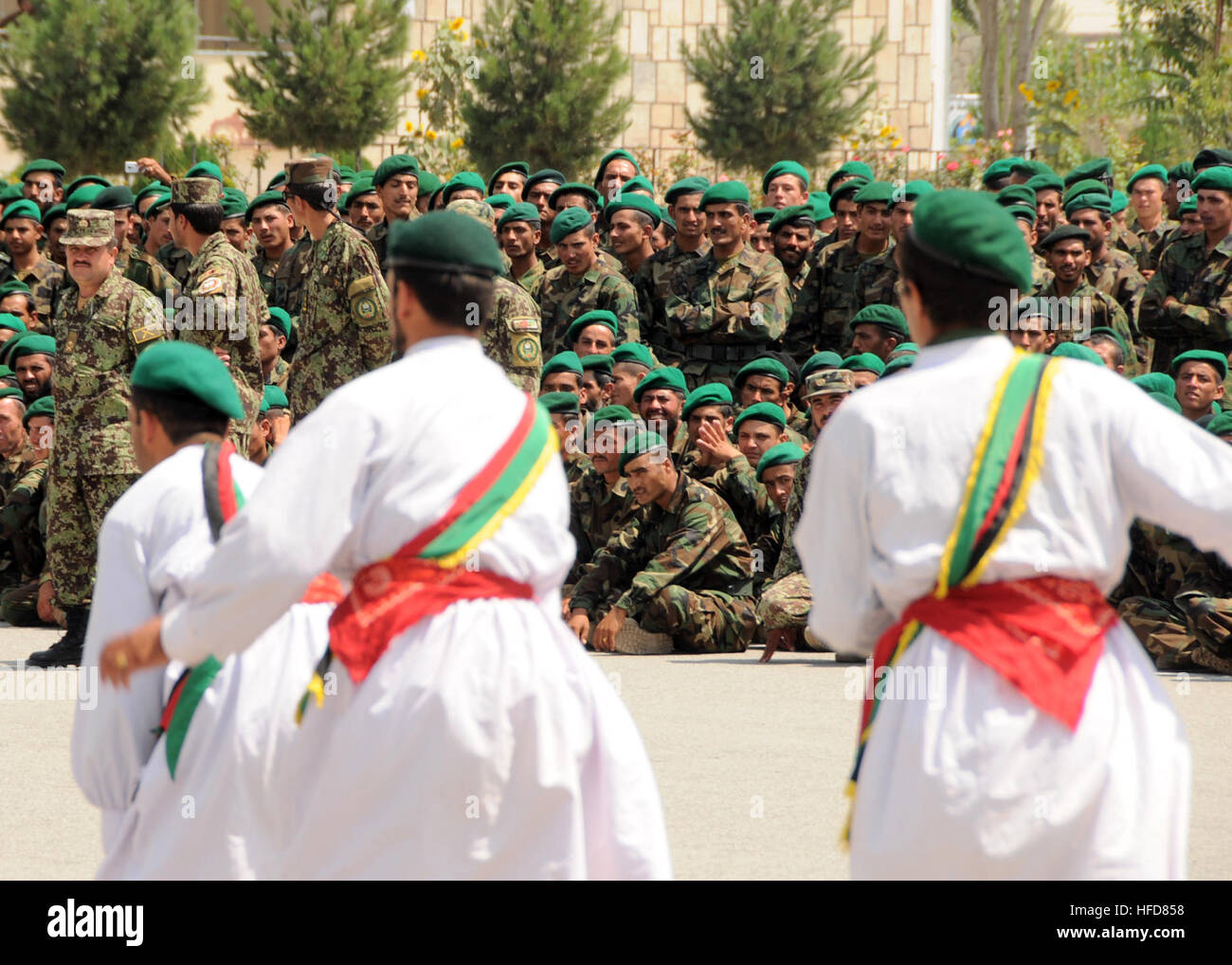100809-N-3218H-011 Kabul, Afghanistan Afghan National Army recruits ...