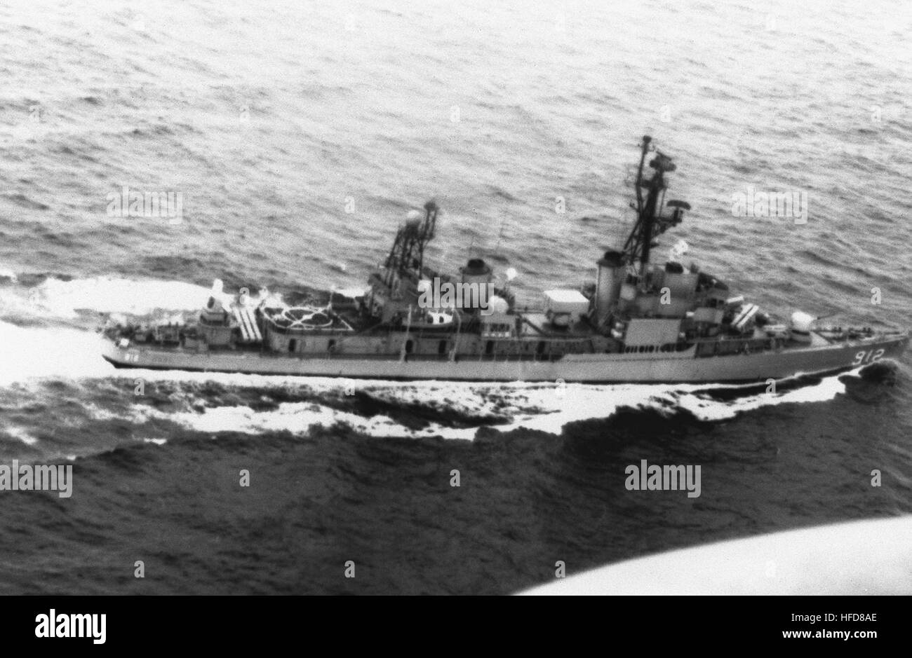 The Taiwanese Navy Gearing-class destroyer Chien Yang (DD-912 ...