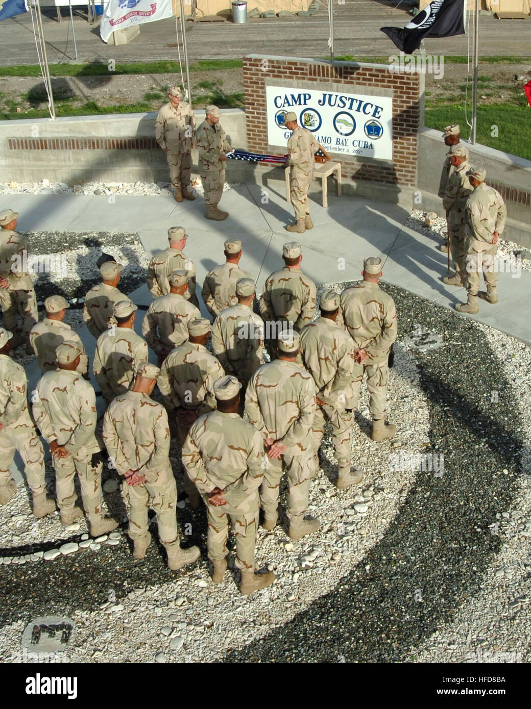 Members of the 474th Expeditionary Civil Engineer Squadron, participate ...