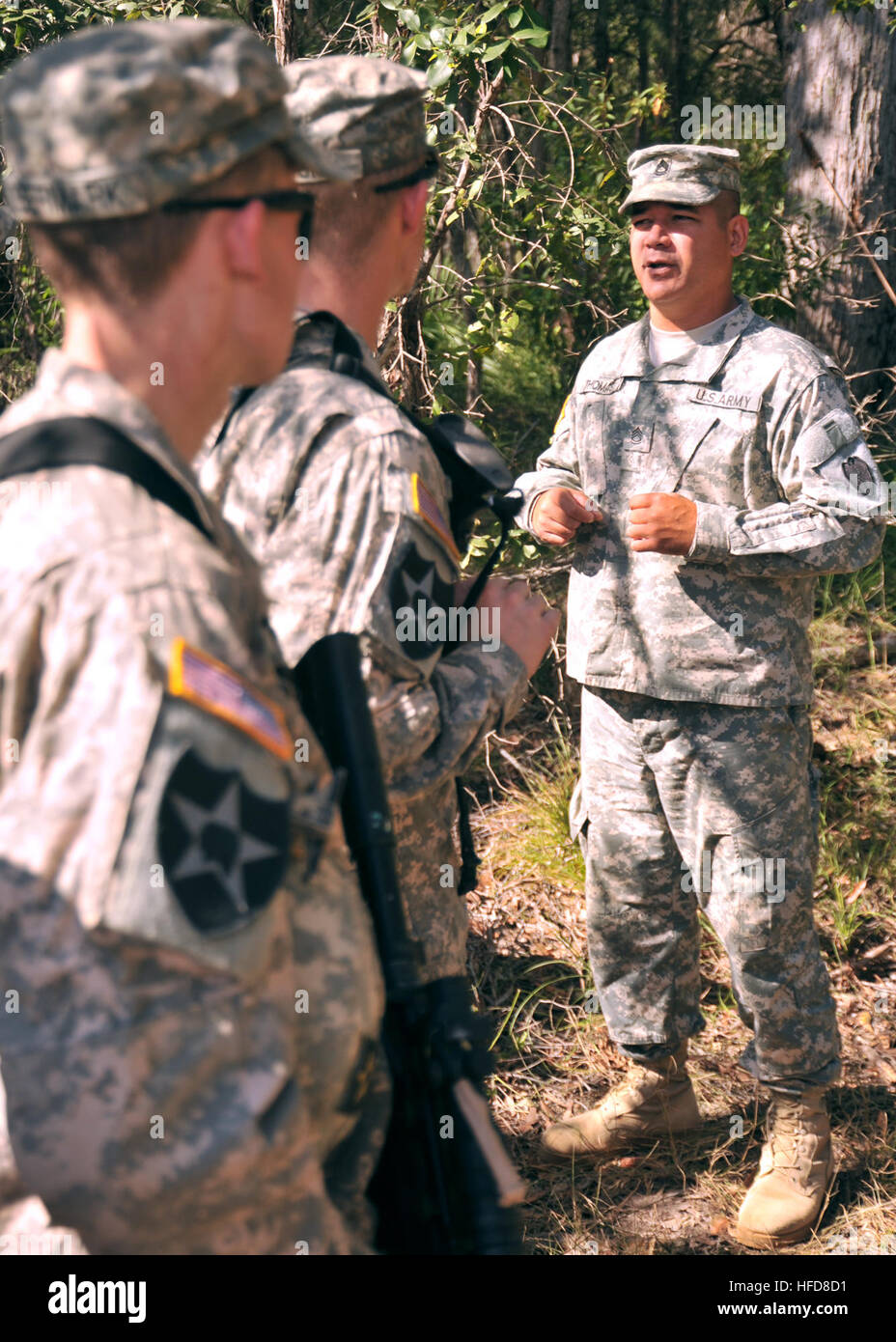U.S. Army Sgt. 1st Class David Thomas from Honolulu, Hawaii, an ...
