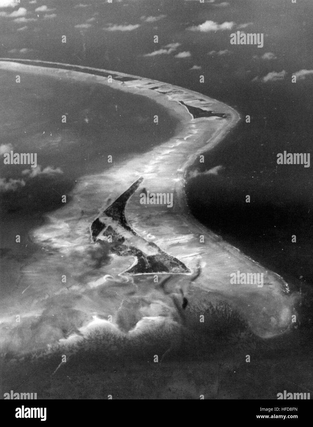 Aerial of tarawa hi-res stock photography and images - Alamy
