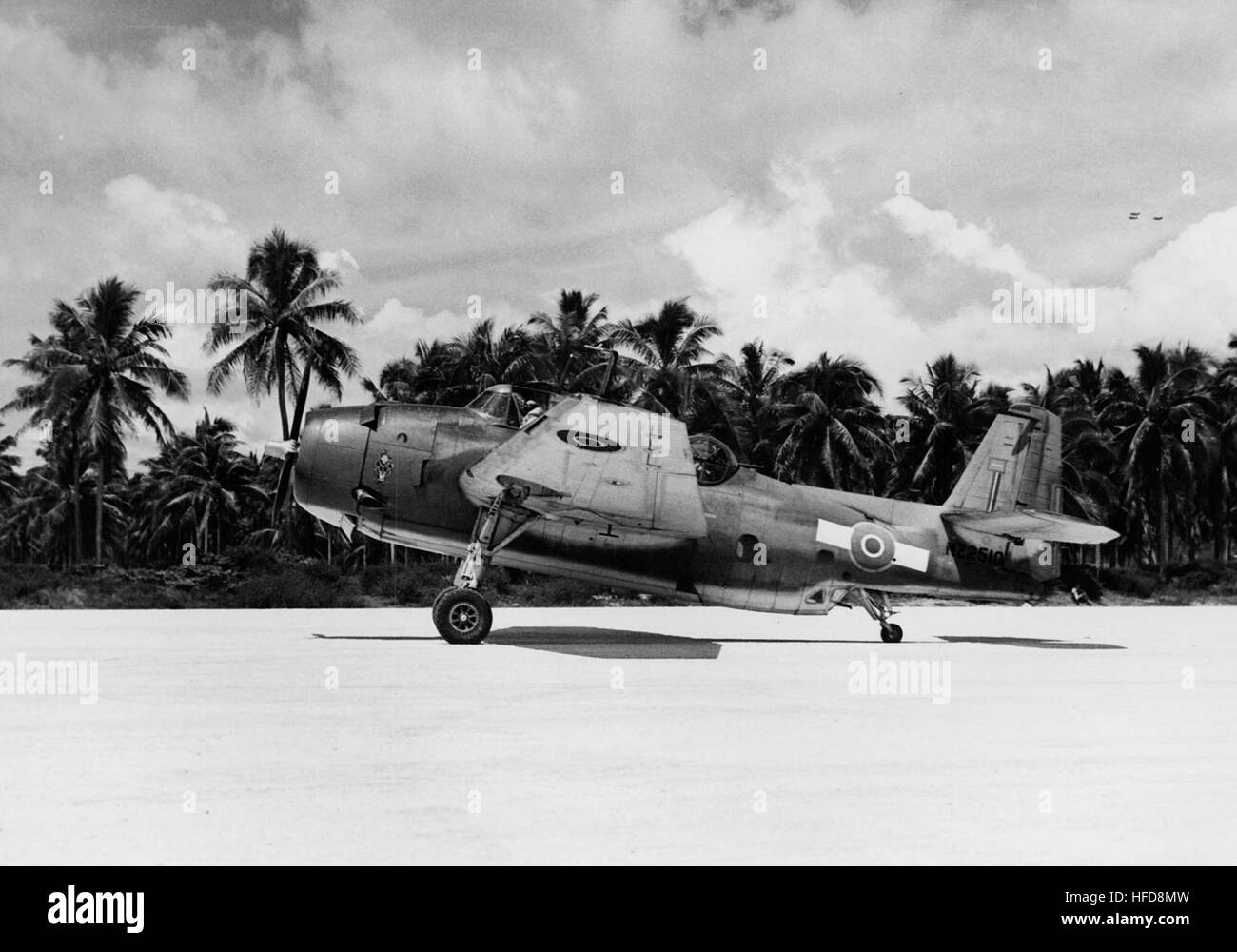 TBF-1C 30 Sqn RNZAF on Espiritu Santo 1944 Stock Photo - Alamy