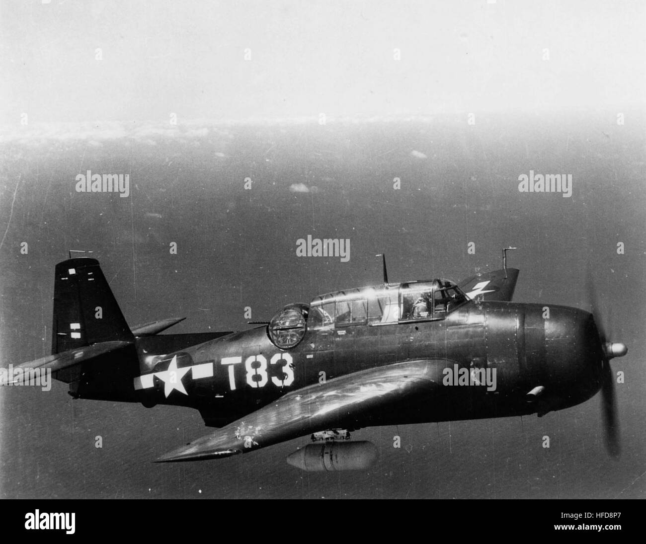 TBM-3E Avenger VMTB-234 in flight 1945 Stock Photo - Alamy