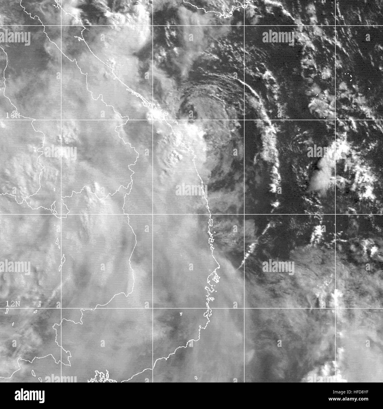 In western pacific ocean Black and White Stock Photos & Images - Alamy