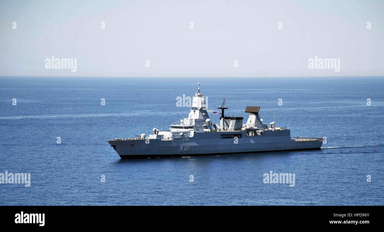 German navy frigate hessen f221 hi-res stock photography and images - Alamy