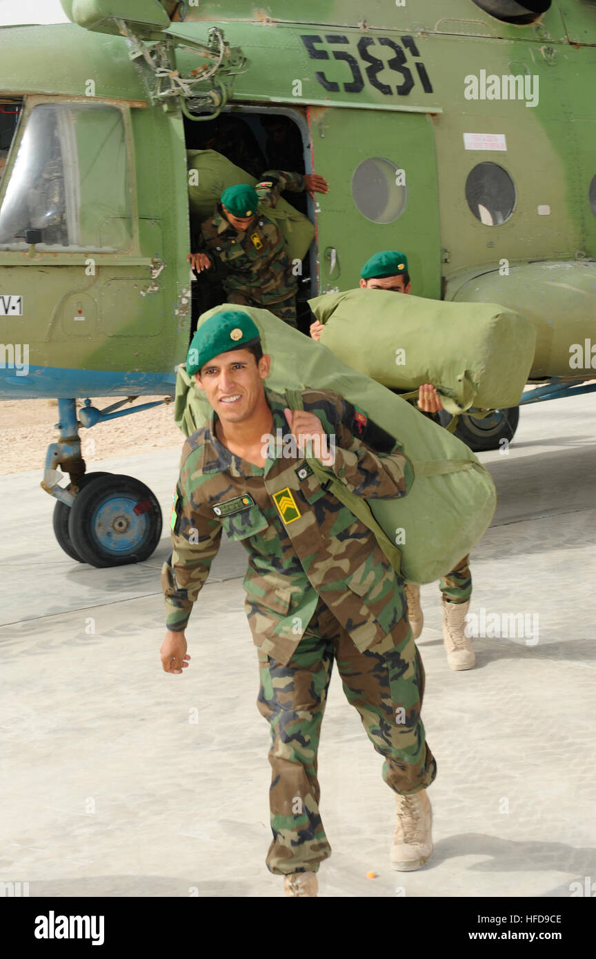 ZABUL PROVINCE, Afghanistan (Sept. 15, 2010) - Afghan Nation Army (ANA ...