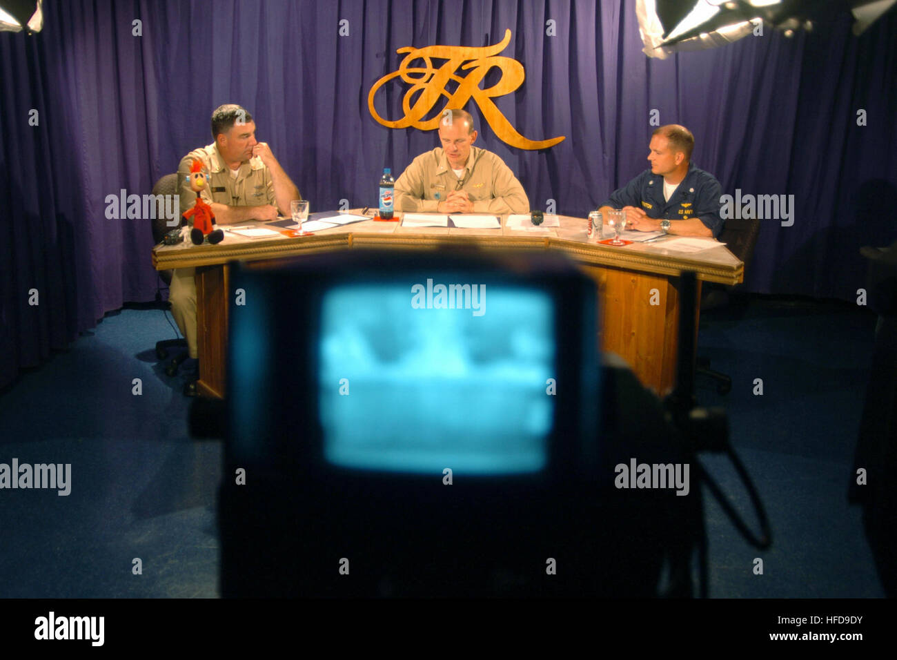 Commanding officer Capt. John R. Haley, executive officer Cmdr. Greg ...