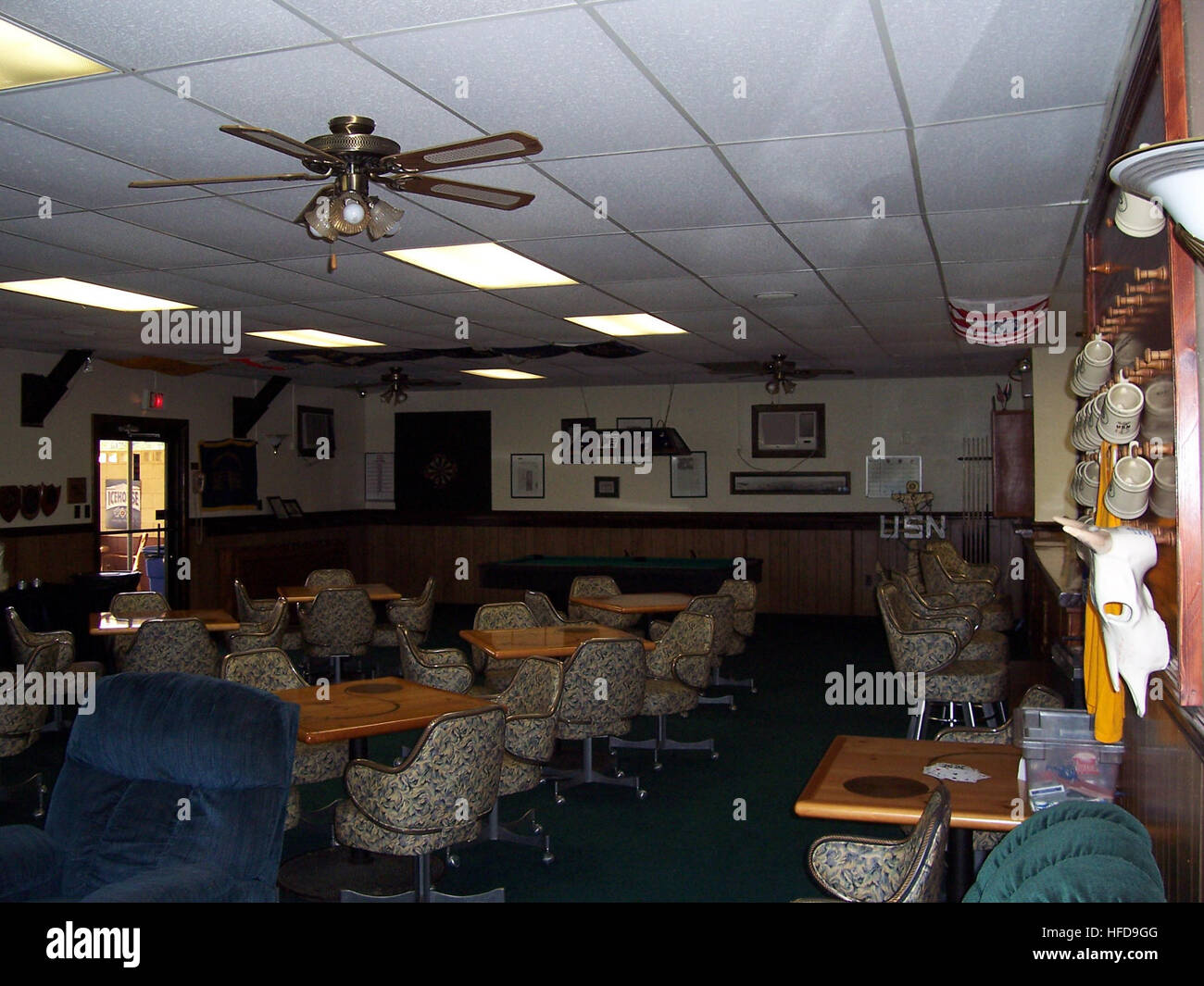 The Goat Locker Club at Guantanamo Bay serves as a recreational and ...