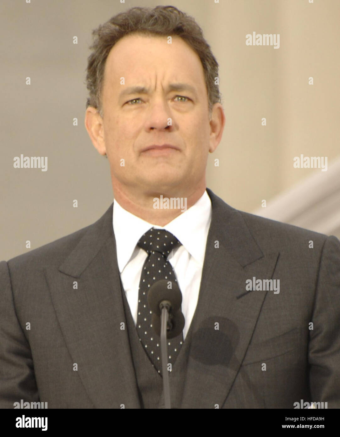 Tom Hanks recites the orchestral work "Lincoln Portrait," written by ...