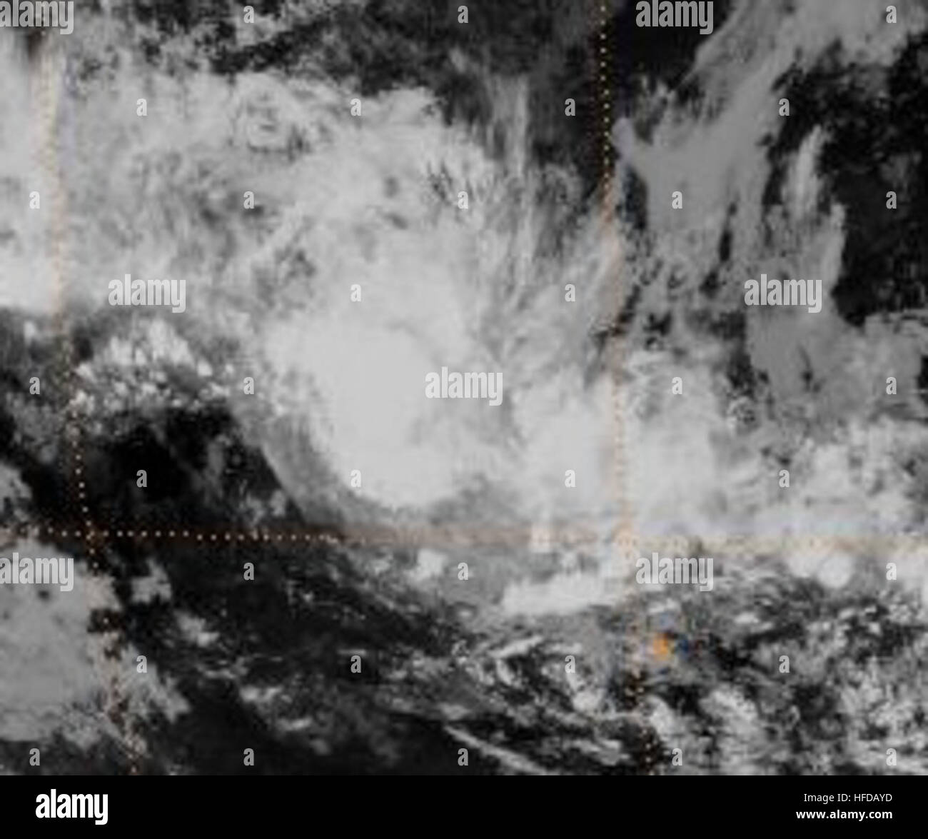 Tropical Cyclone Vicky on December 24, 2001 Stock Photo - Alamy