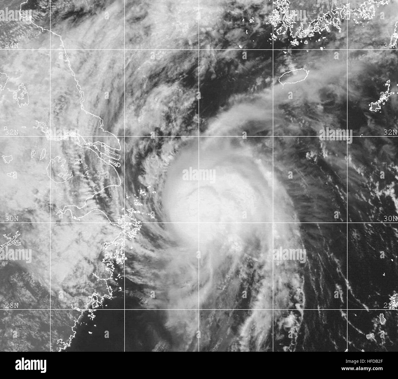 Tropical Storm Ann 1999 Stock Photo - Alamy