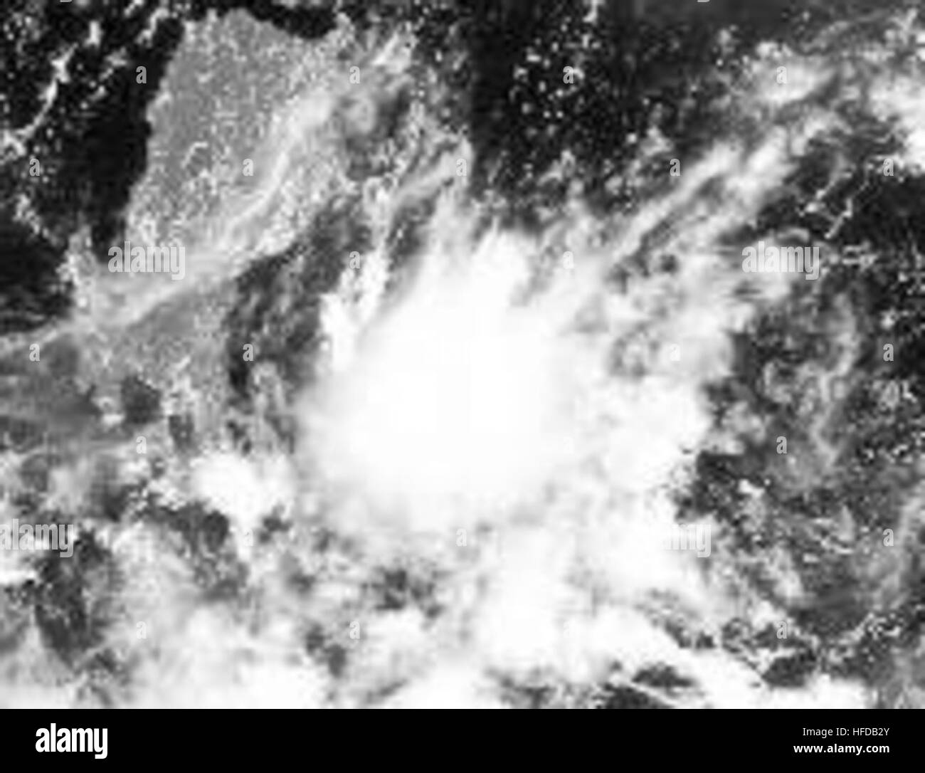Tropical Storm Domeng on 2010-08-03 Stock Photo - Alamy