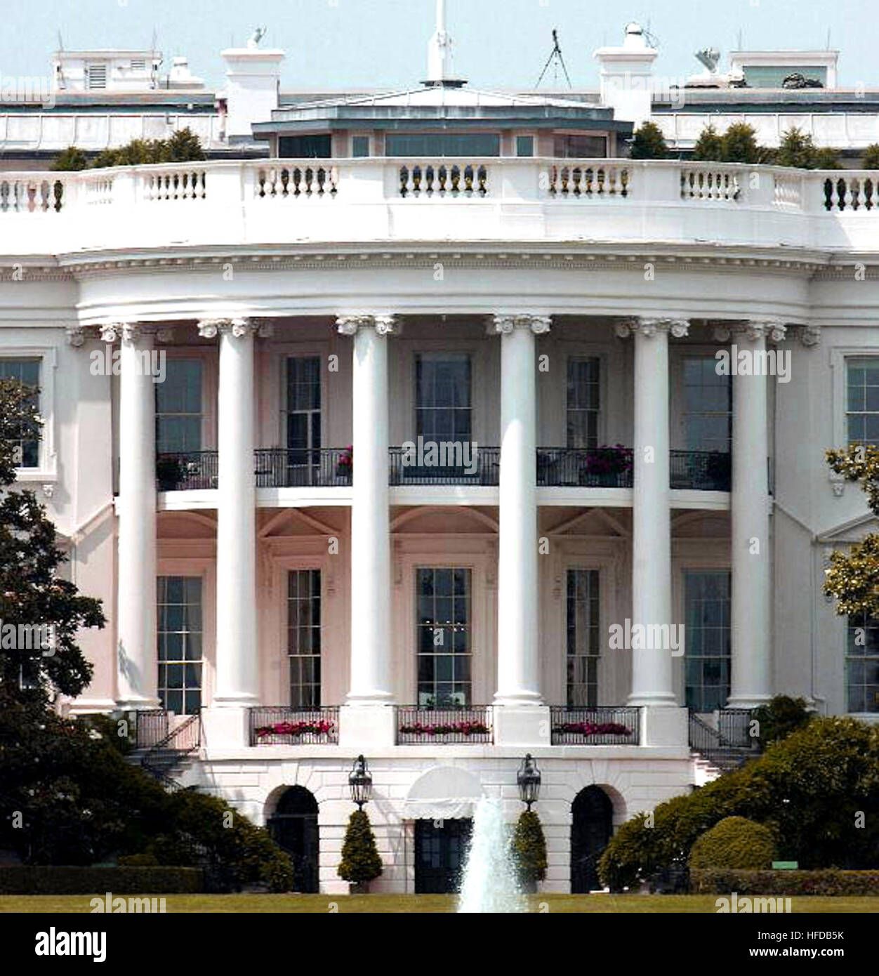 Truman Balcony is a location of historical and ceremonial significance ...