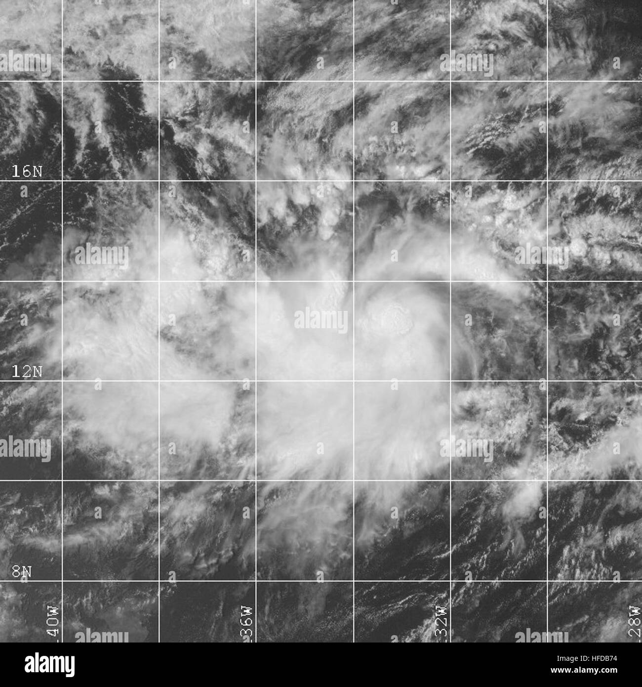 Pacific cyclone Black and White Stock Photos & Images - Alamy
