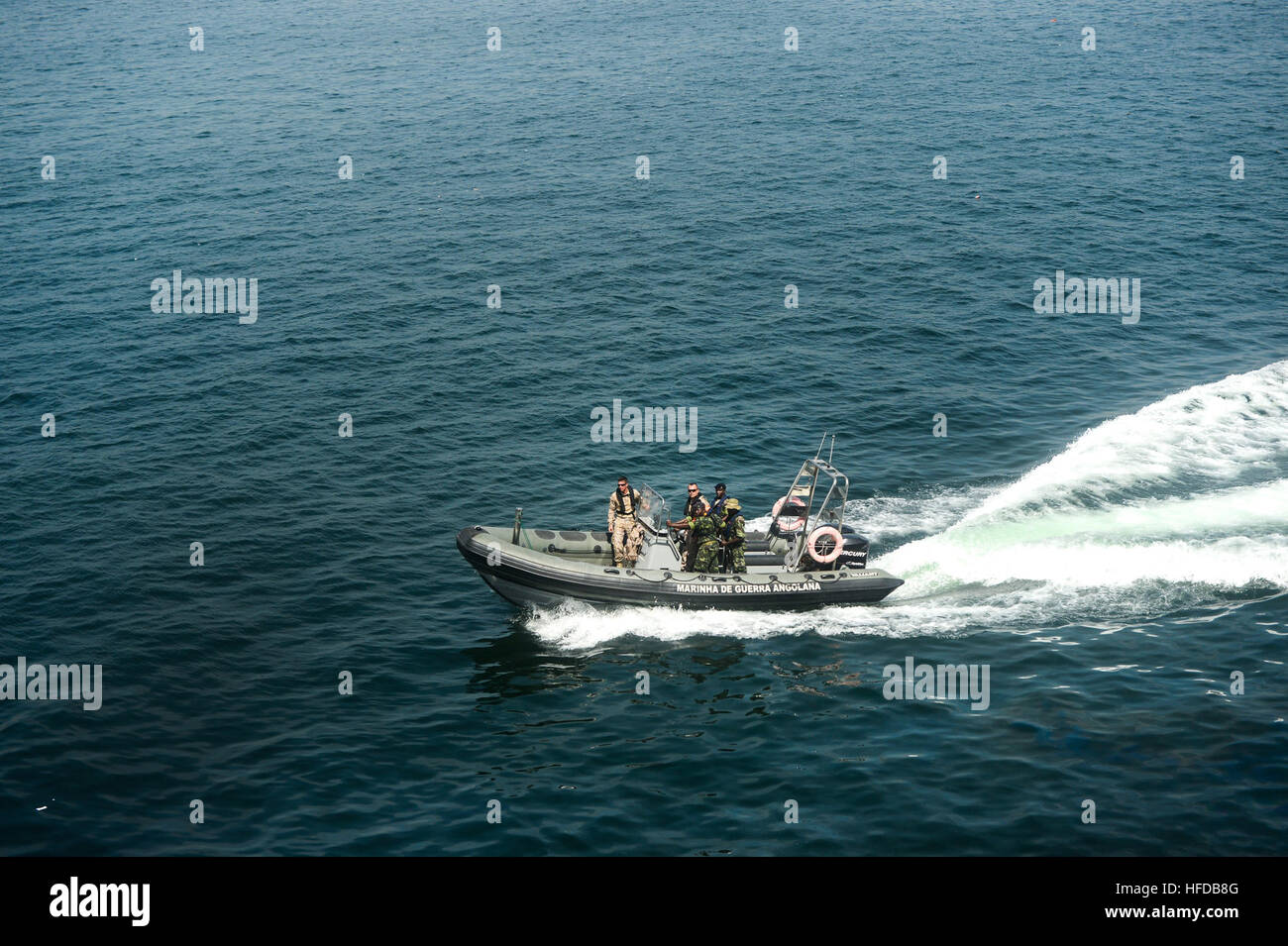 150306-N-RB579-076 LUANDA, Angola (March 6, 2015) U.S. Sailors embarked ...