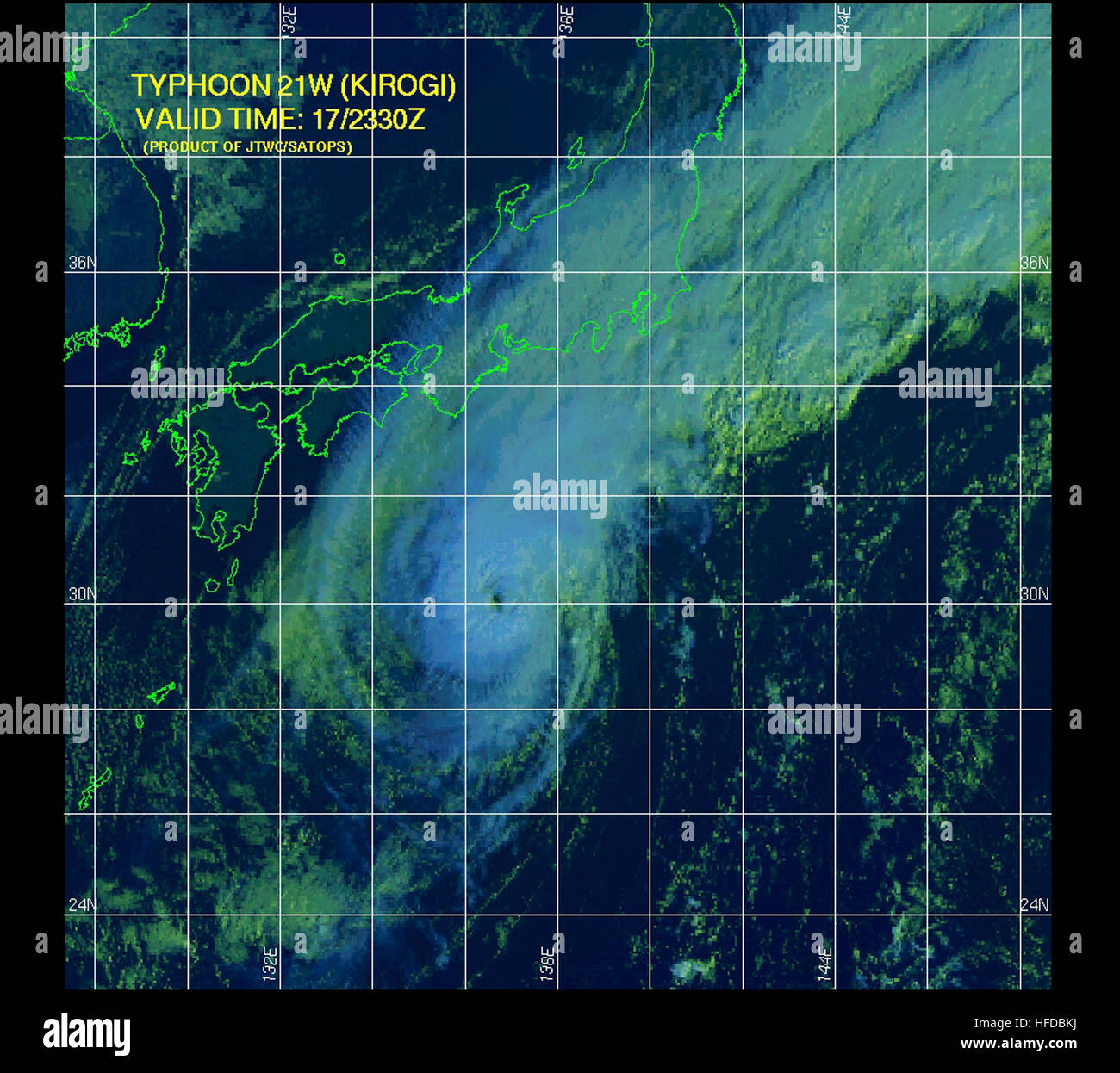 Typhoon kirogi hi-res stock photography and images - Alamy