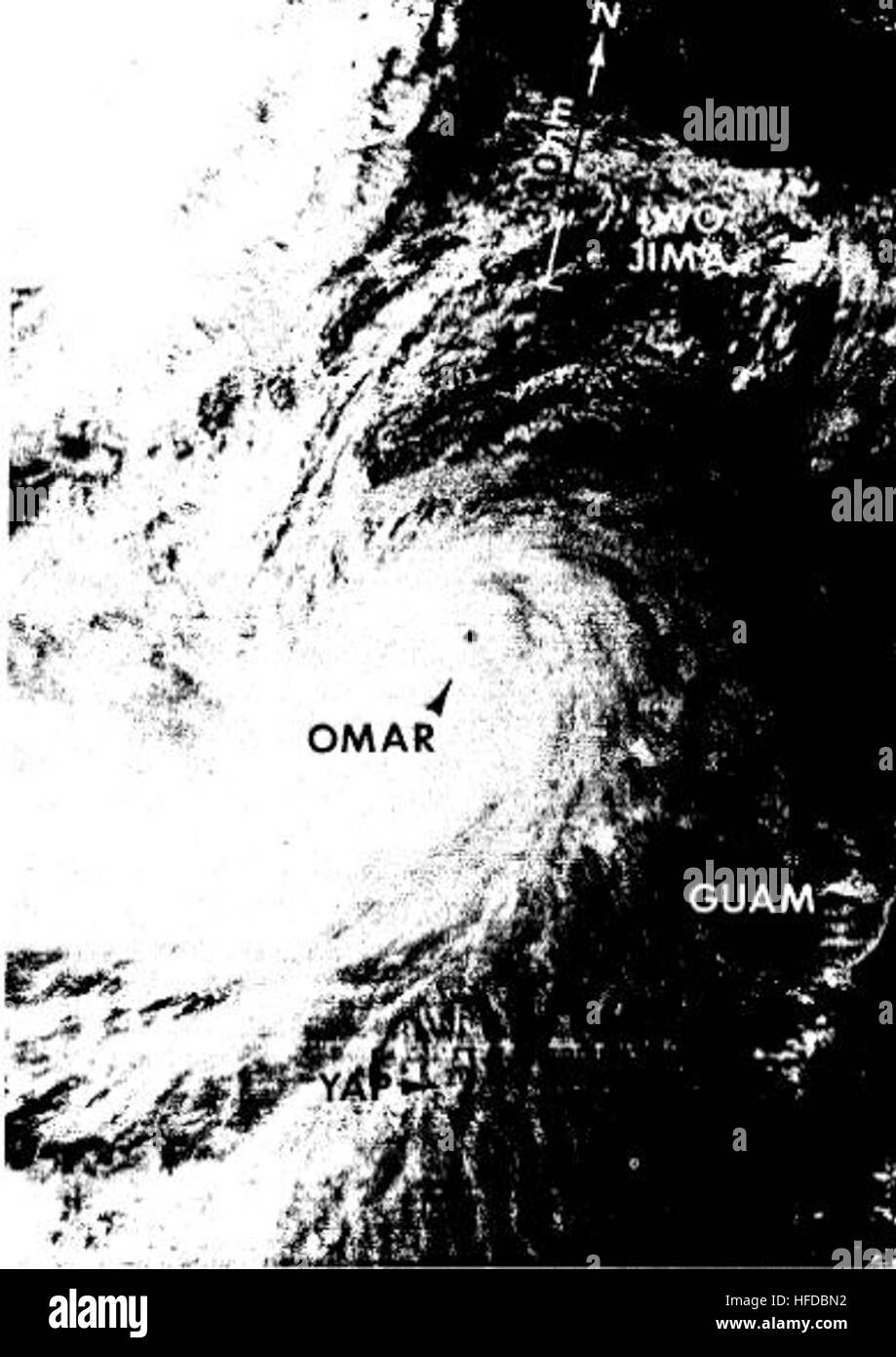 Typhoon omar hi-res stock photography and images - Alamy