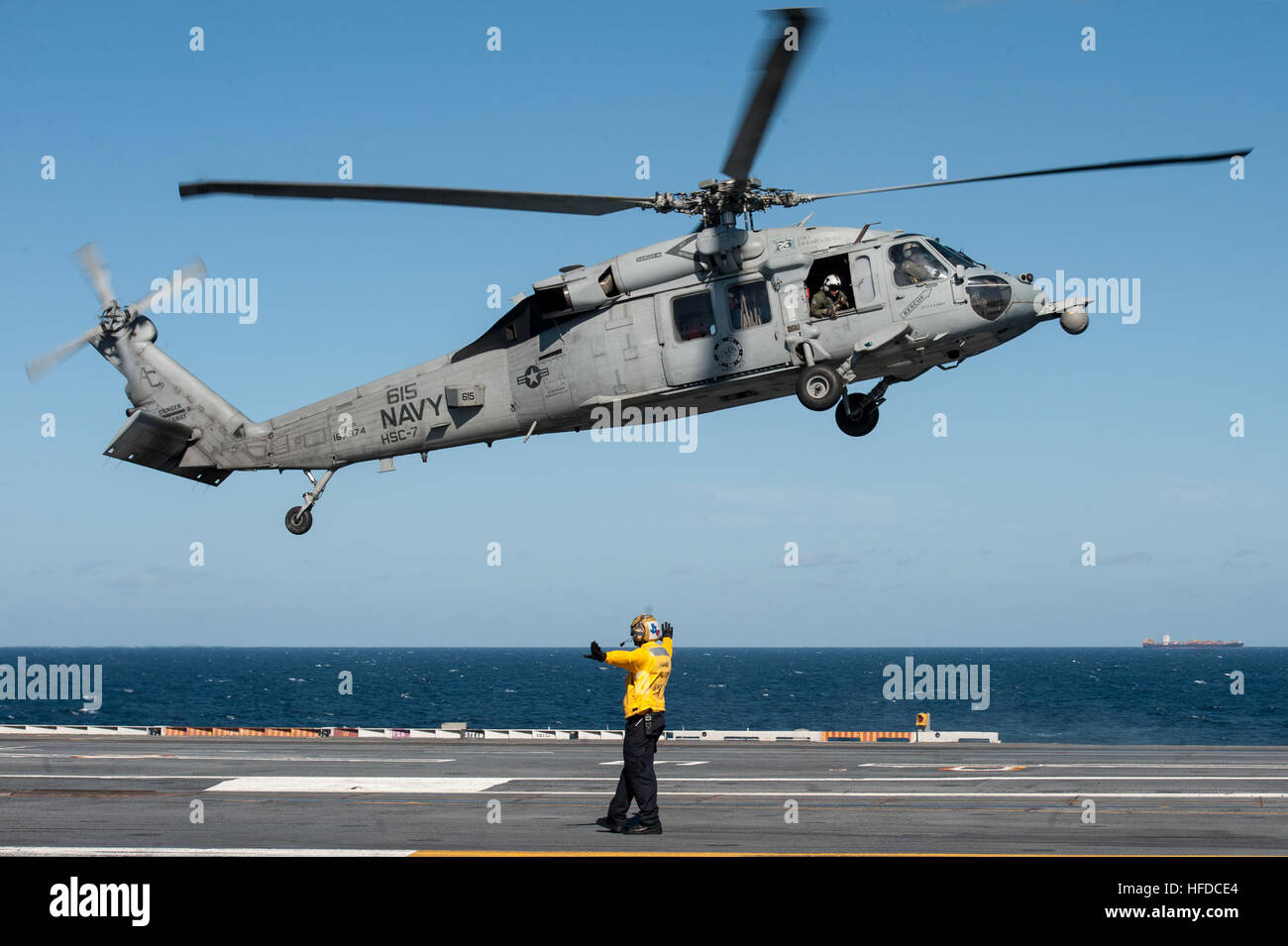 U.S. Navy Aviation Boatswain's Mate (Handling) 1st Class Anthony ...