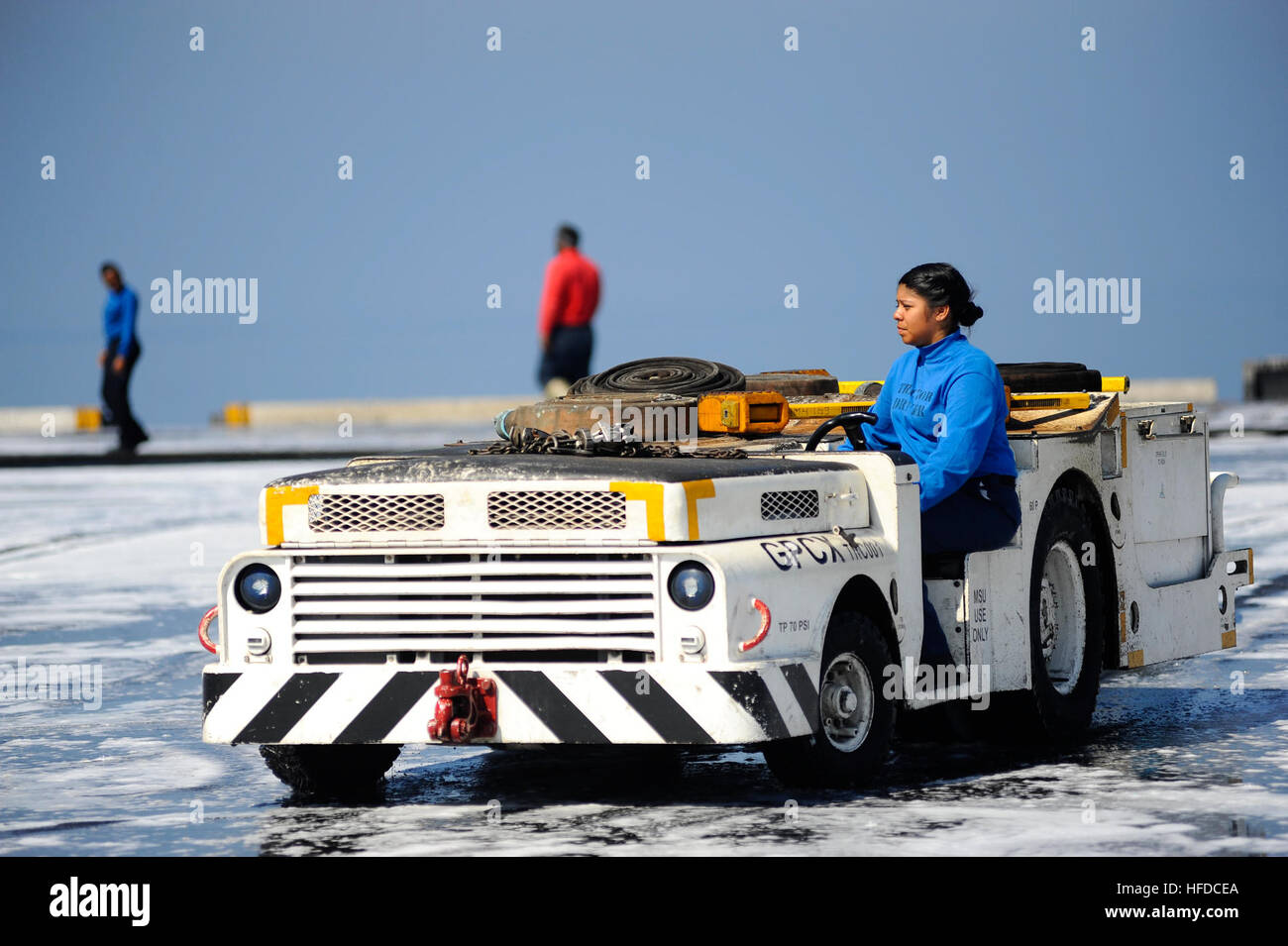 U.S. Navy Aviation Boatswain's Mate (Handling) 3rd Class Kimberly Prado ...
