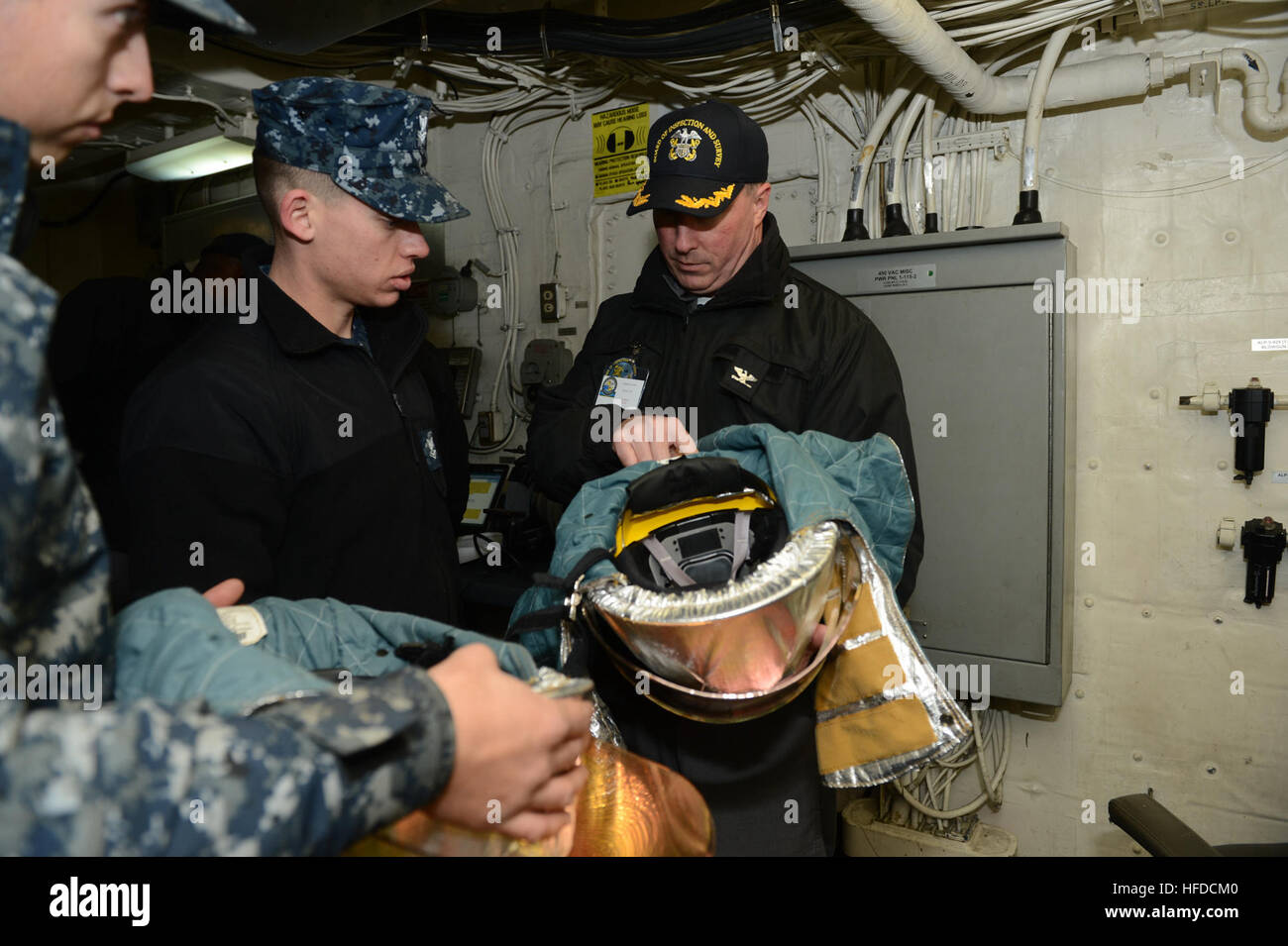 U.S. Navy Capt. Frank Dowd, a senior aviation inspector with the Board ...