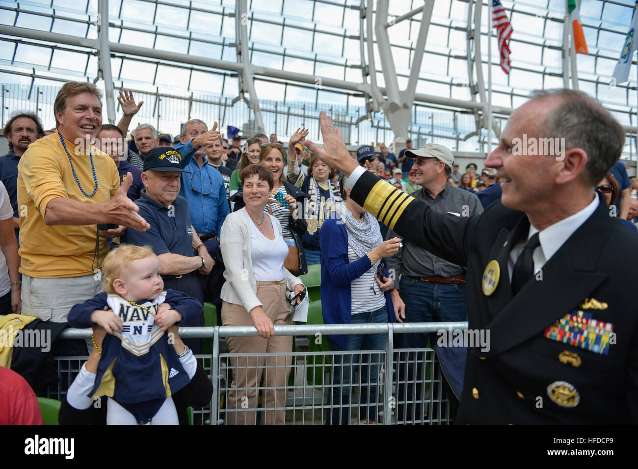 U.S. Navy Chief of Naval Operations Adm. Jonathan Greenert, right ...