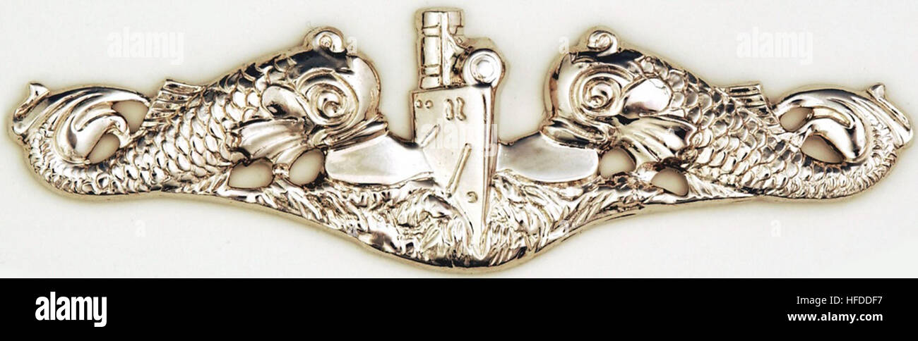 U.S. Navy Submarine (Enlisted) warfare pin Stock Photo - Alamy