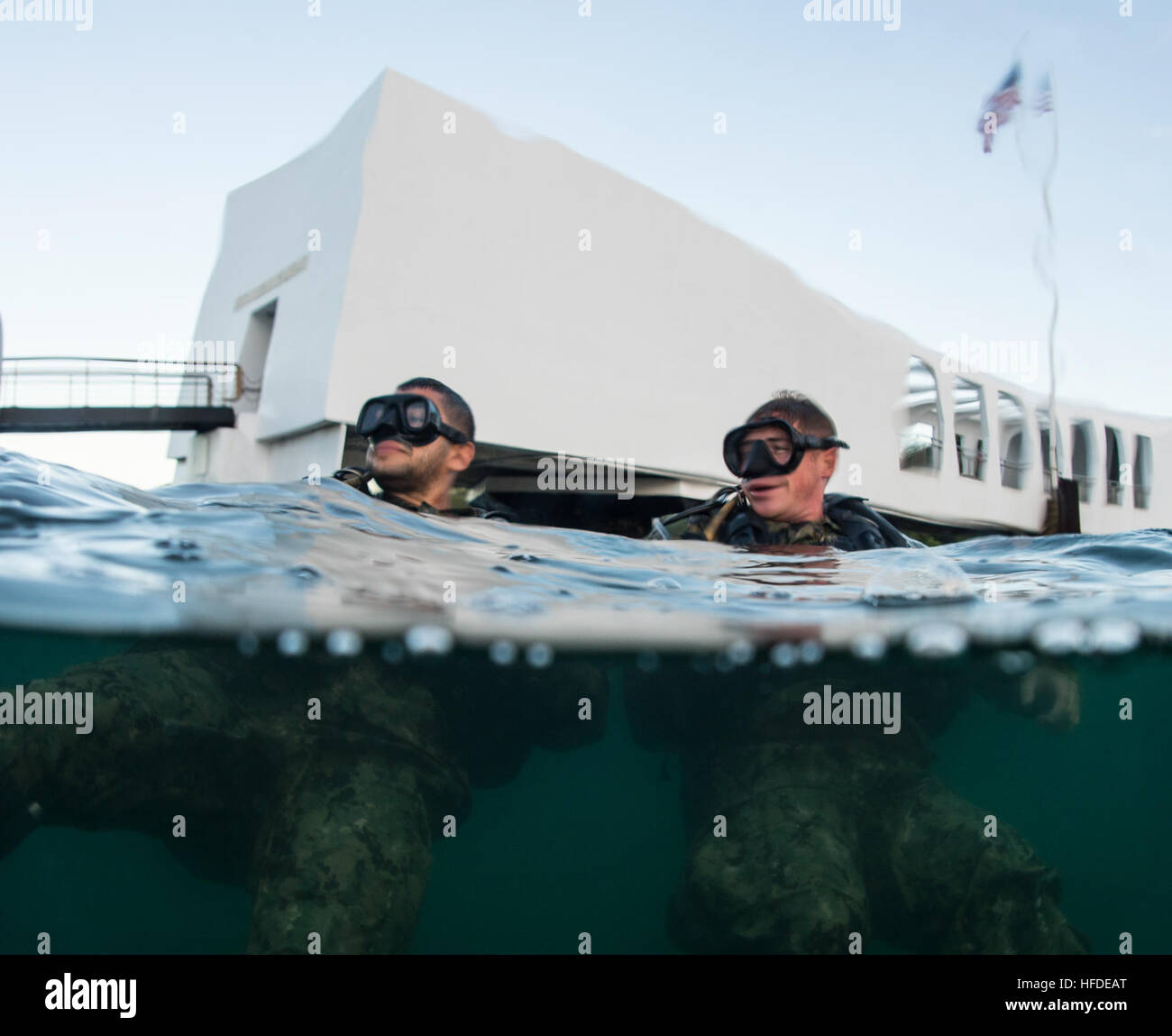 Construction Mechanic 3rd Class Ben McCallum (left) and Hospital ...