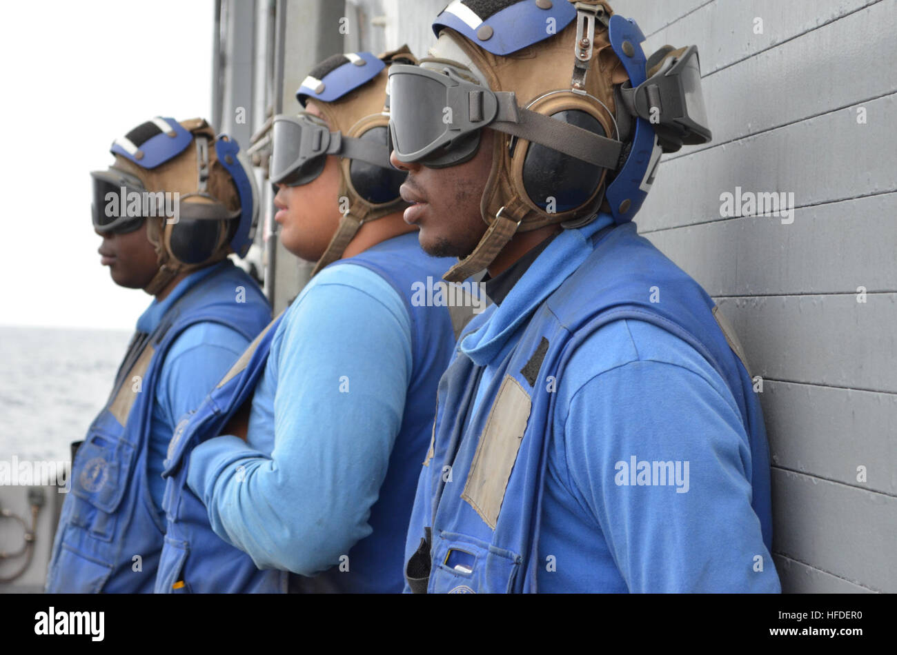 From left, U.S. Navy Boatswain's Mate Seaman Robert Swanson, Seaman ...