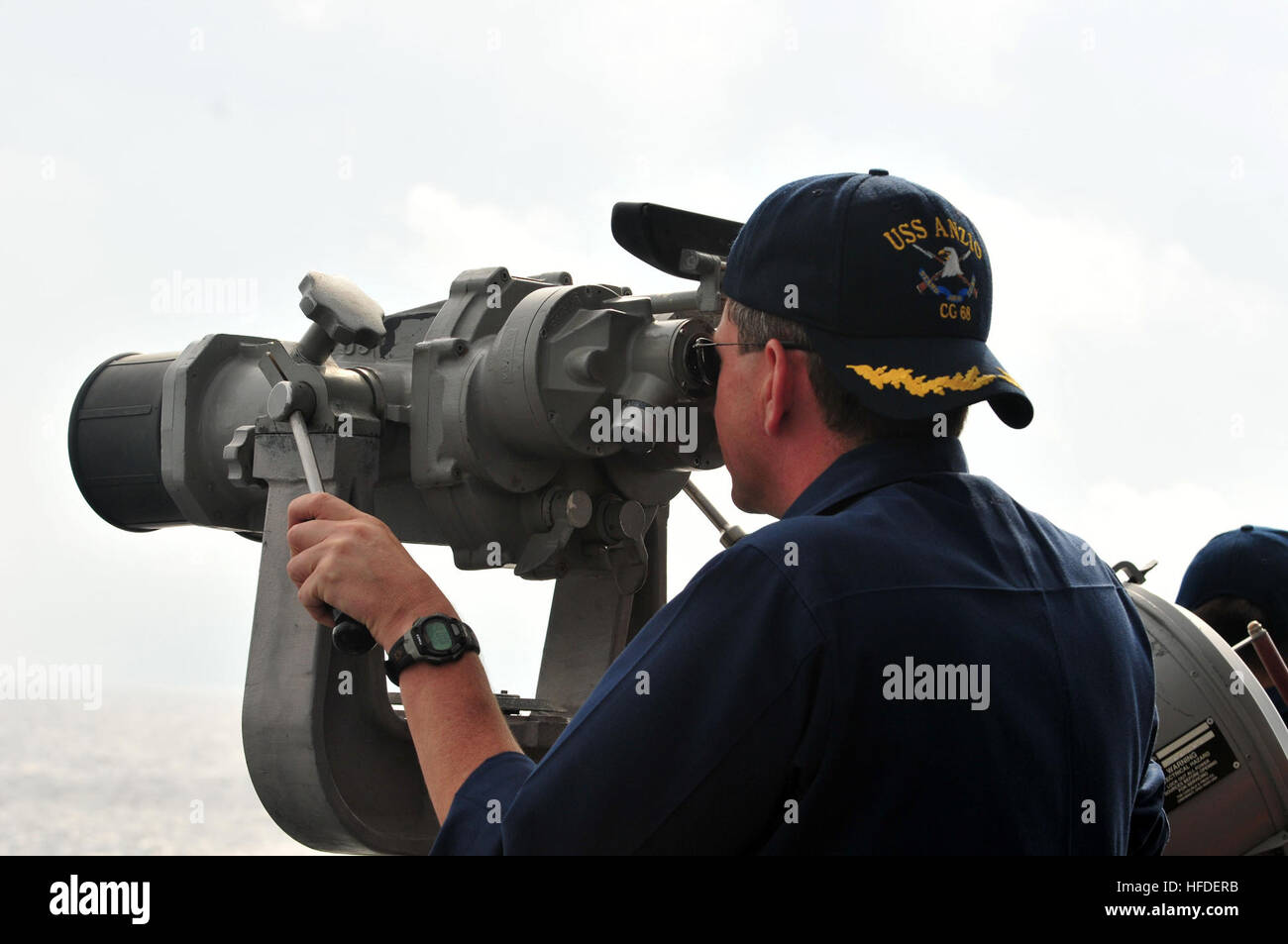 U.S. Navy Capt. John M. Dorey, the commanding officer of the guided ...