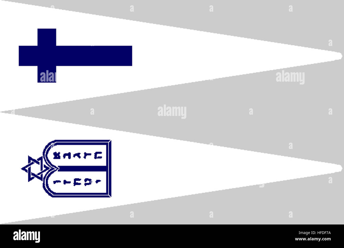 US Church Pennant Stock Photo - Alamy