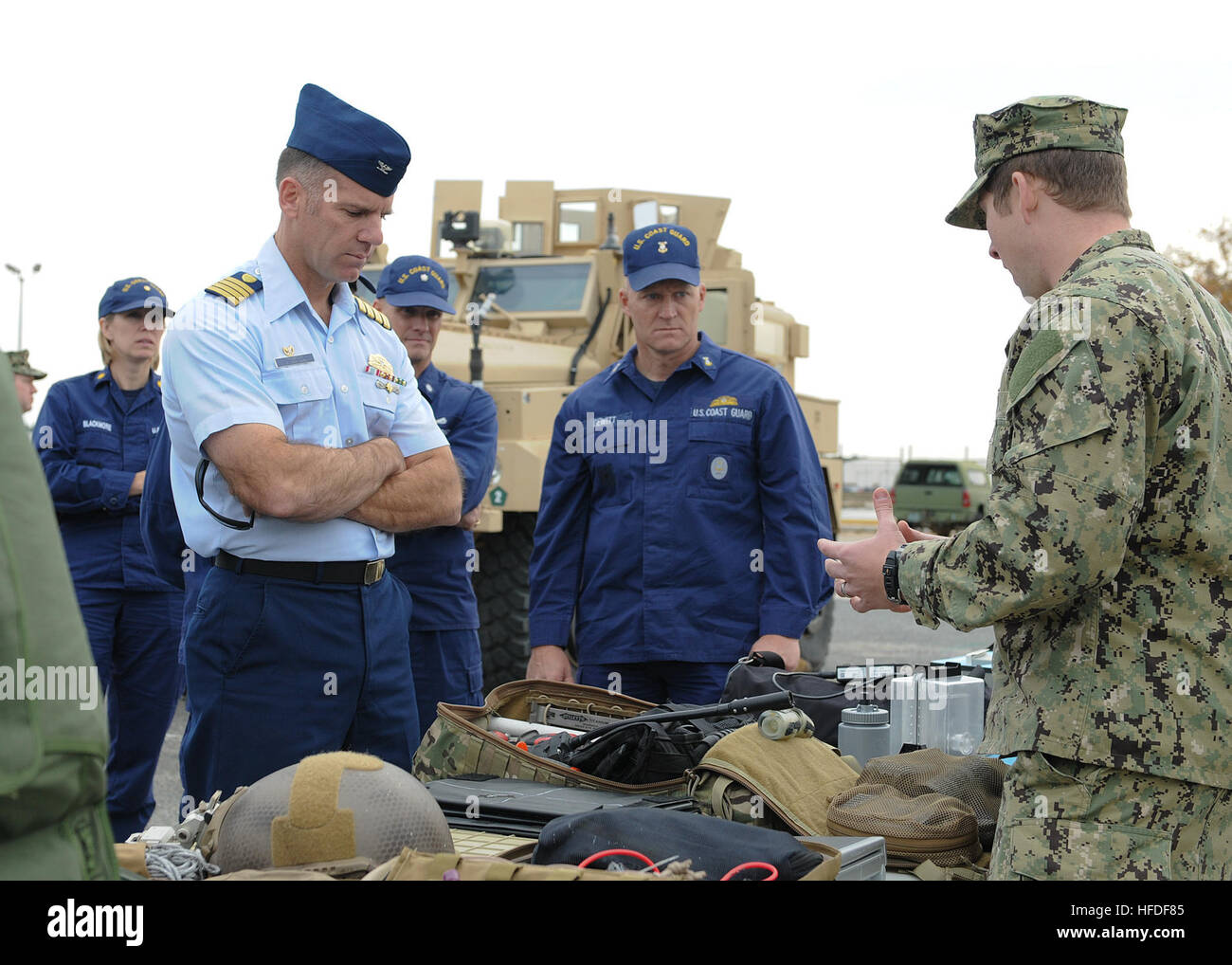 VIRGINIA BEACH, Va. (Nov. 15, 2013) – Capt. Brian Thompson, U.S. Coast ...