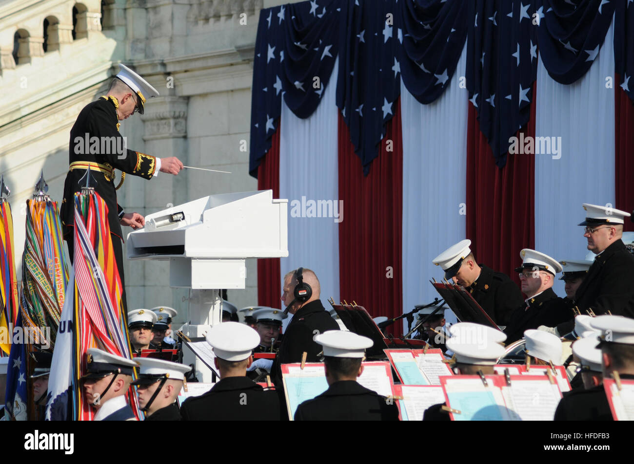 The "Presdent's Own" U.S. Marine Band performs at the U.S. Capitol ...