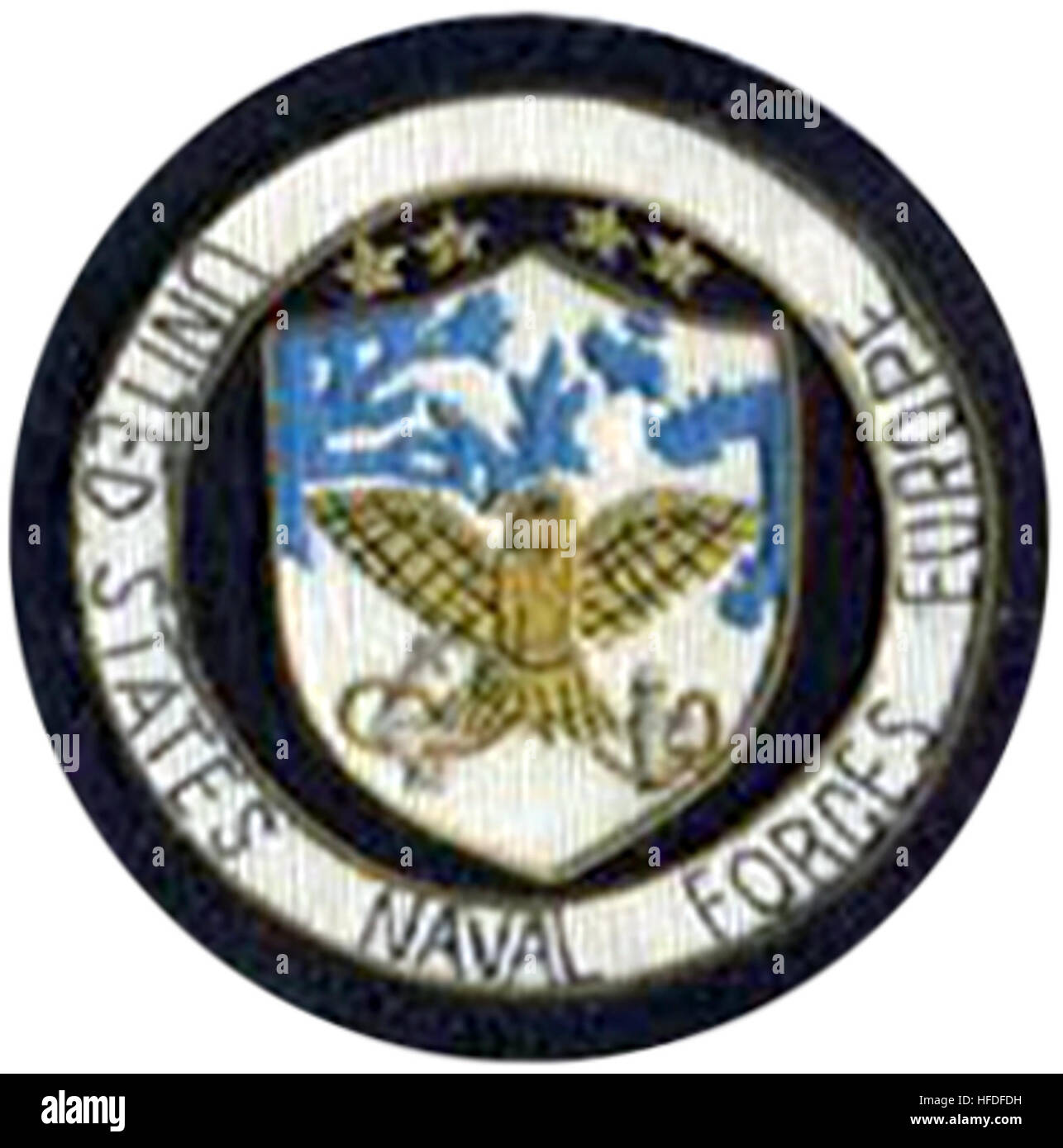 US Naval Forces Europe patch in 1940s Stock Photo - Alamy
