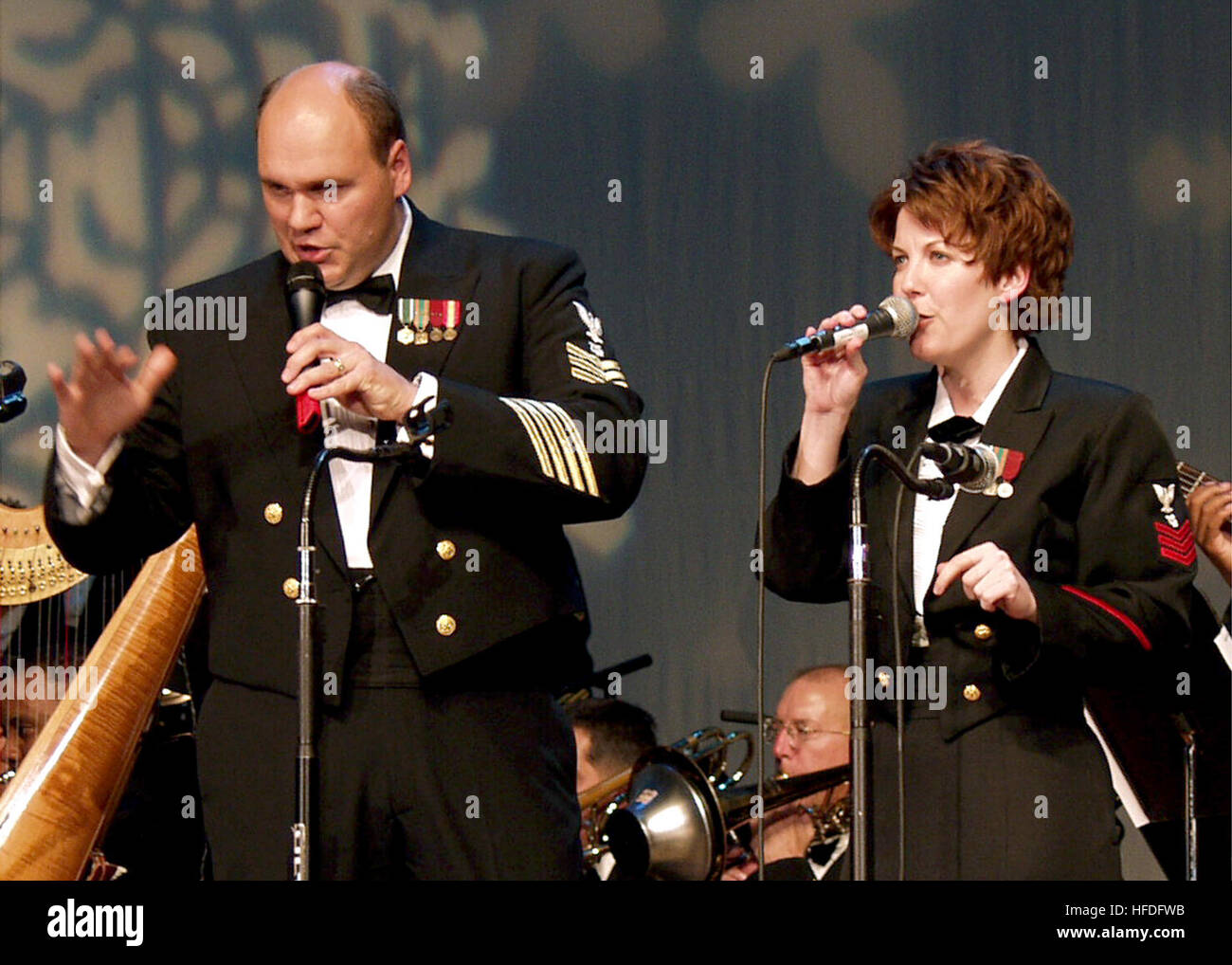 011200-N-0773H-004 Washington, D.C. (Dec. 2001) -- Navy First Class ...