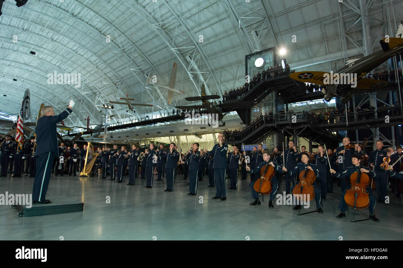 The U.S. Air Force Band accomplished another first of having a flash ...