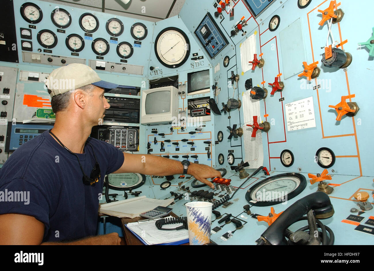 020701-N-7479T-001 Atlantic Ocean (Jul. 1, 2002) -- Chief Hospital ...