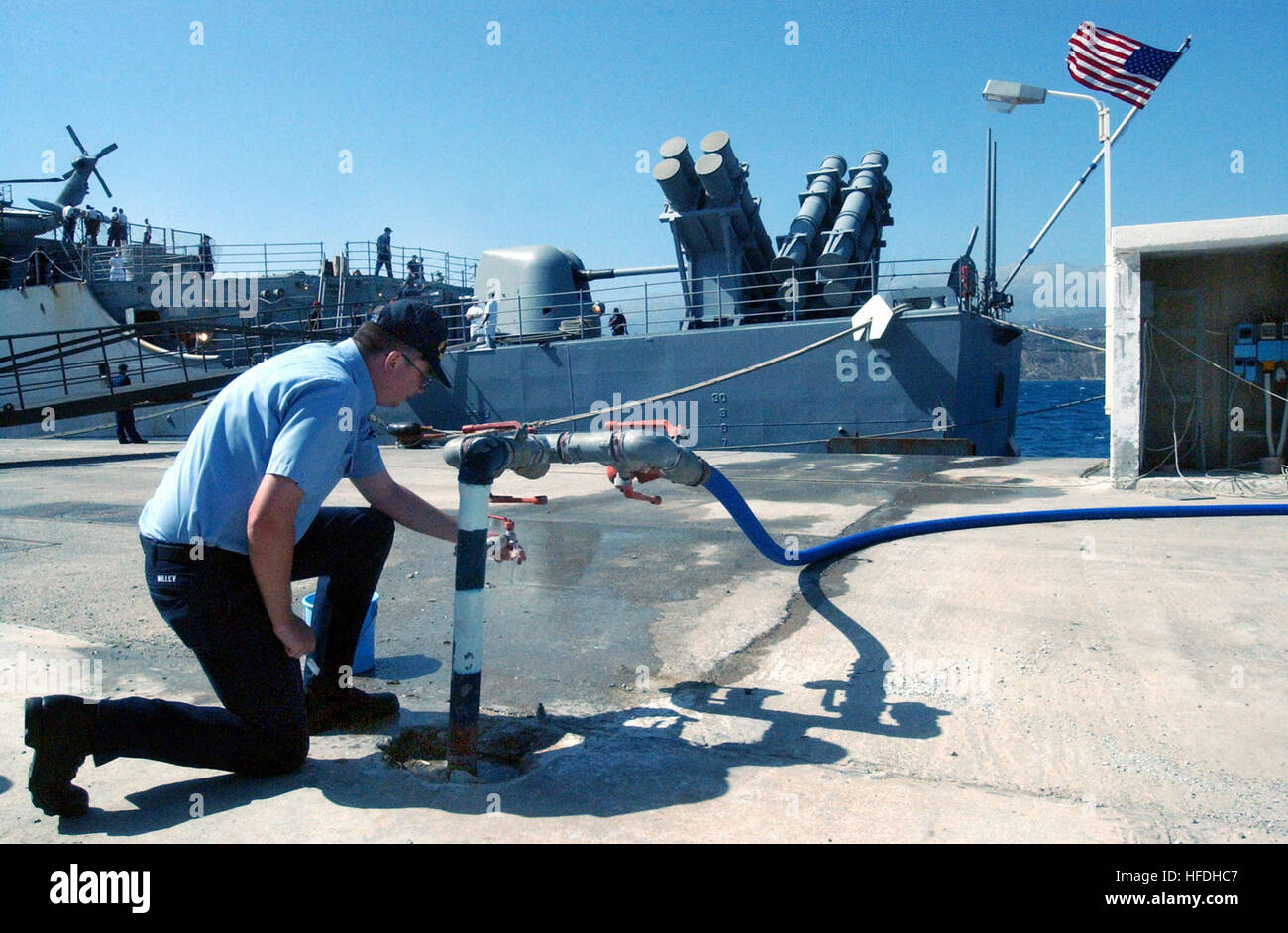 020718-N-0780F-001 Souda Bay, Crete, Greece (Jul. 18, 2002) -- Hospital ...