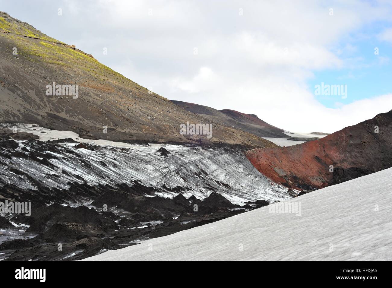 Lava mountains in Iceland Stock Photo - Alamy